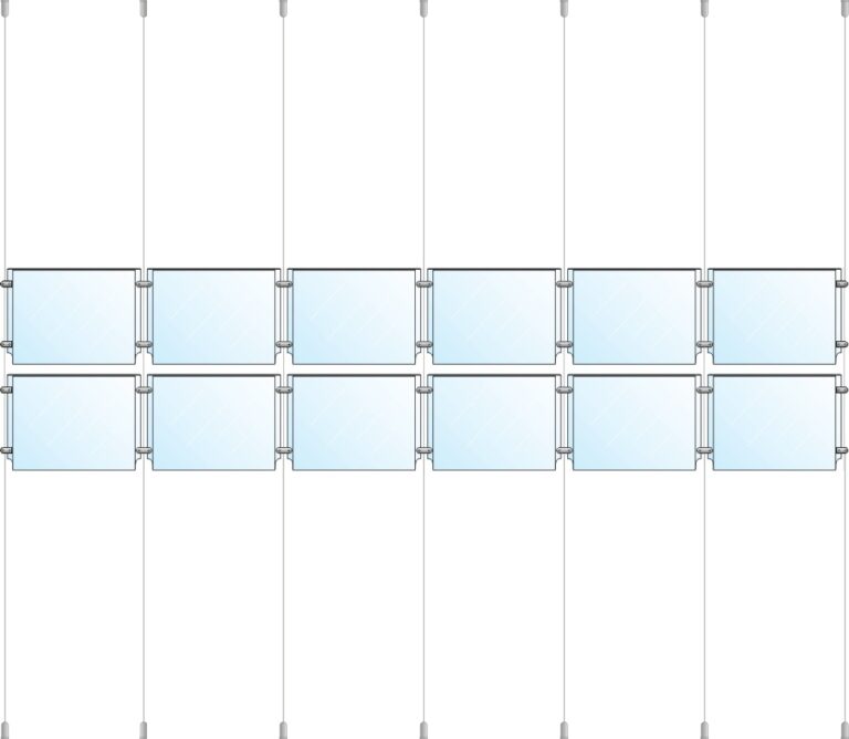 Clear Acrylic Window Display Kits - Landscape 11x8.5 | Showcase Art ...